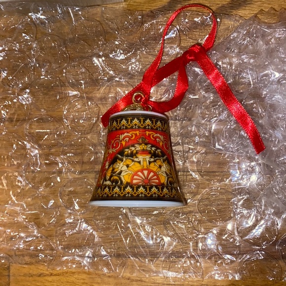 Versace | Holiday | Versace Medusa Bell Ornament | Poshmark